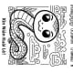 Year of the Snake Crafts: Printable Kid Craft Projects for Chinese New ...
