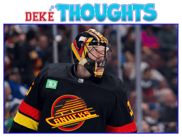 Thatcher Demko, Of The Vancouver Canucks, Wants Everybody To Know That ...