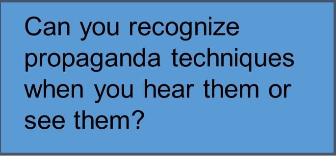 How to Recognize Propaganda (With Examples) - HubPages