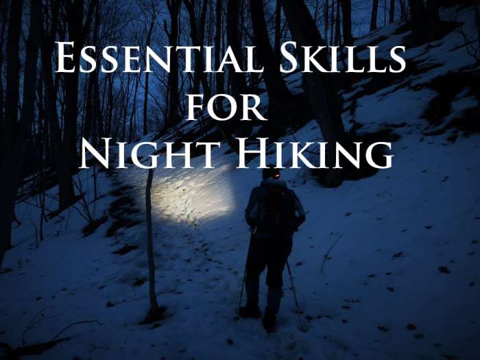 Essential Skills for Night Hiking: Finding Your Way With or Without a ...