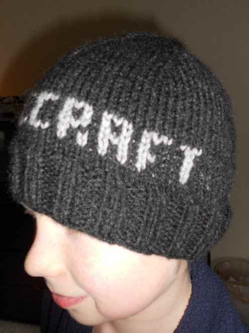 Free "Minecraft" Logo Hat Knitting Pattern - HubPages