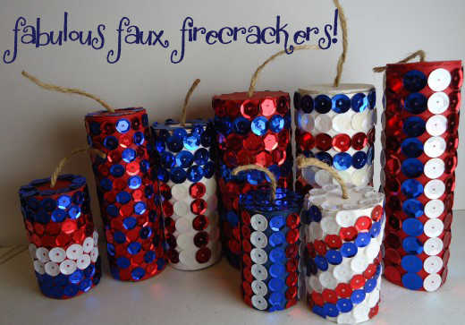4th of July Crafts: How to Make a Fabulous Faux Firecracker - HubPages