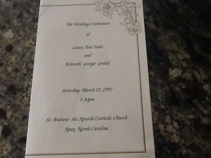 Sample Catholic Wedding Program - HubPages