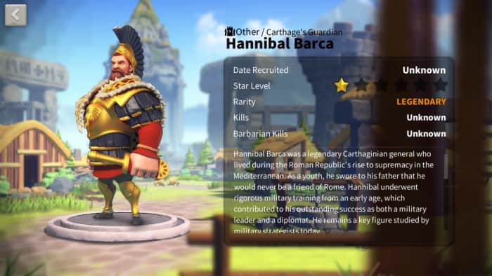Ultimate Hannibal Barca Build Guide in "Rise of Kingdoms" - HubPages