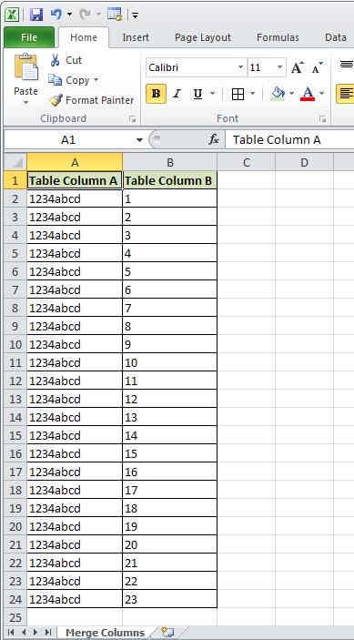 How to Combine Multiple Columns Into a Single Column in Excel - HubPages