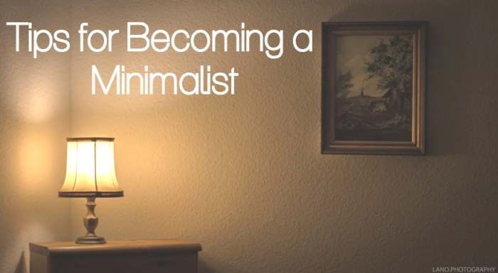 Tips for Becoming a Minimalist - HubPages