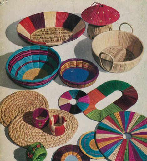 Raffia Craft Basics: How to Make a Simple Mat & Flowers - HubPages