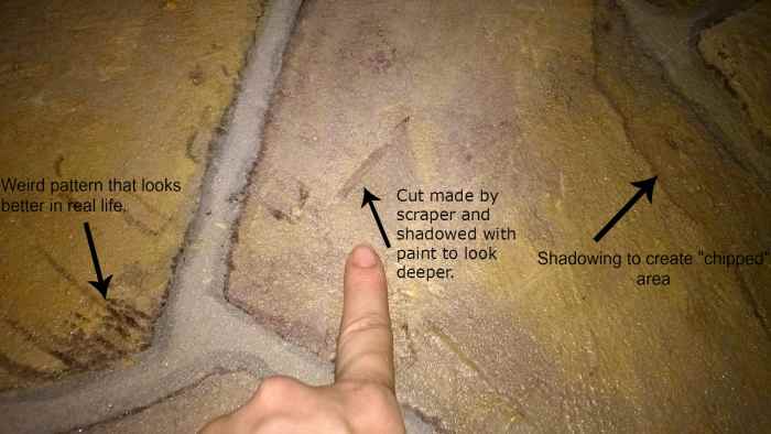 DIY: How to Paint Flagstone Floors - HubPages