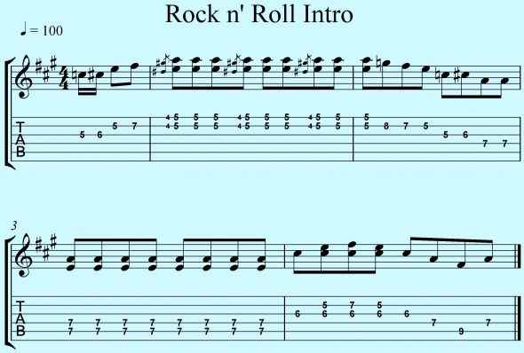 Easy Johnny B. Goode Tabs and Chords - HubPages