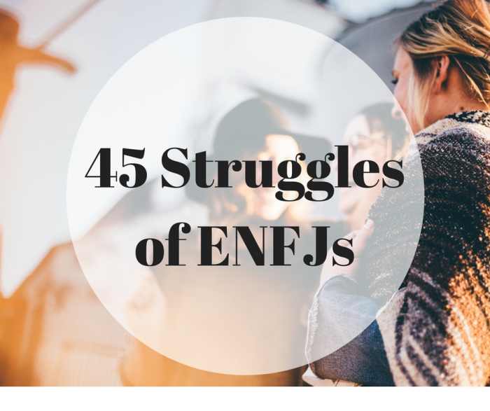 45 Struggles ENFJs Experience - HubPages