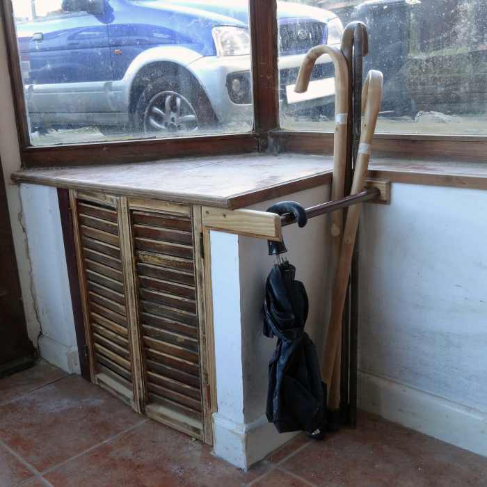 How to Make a Simple Walking Stick and Umbrella Rack - HubPages