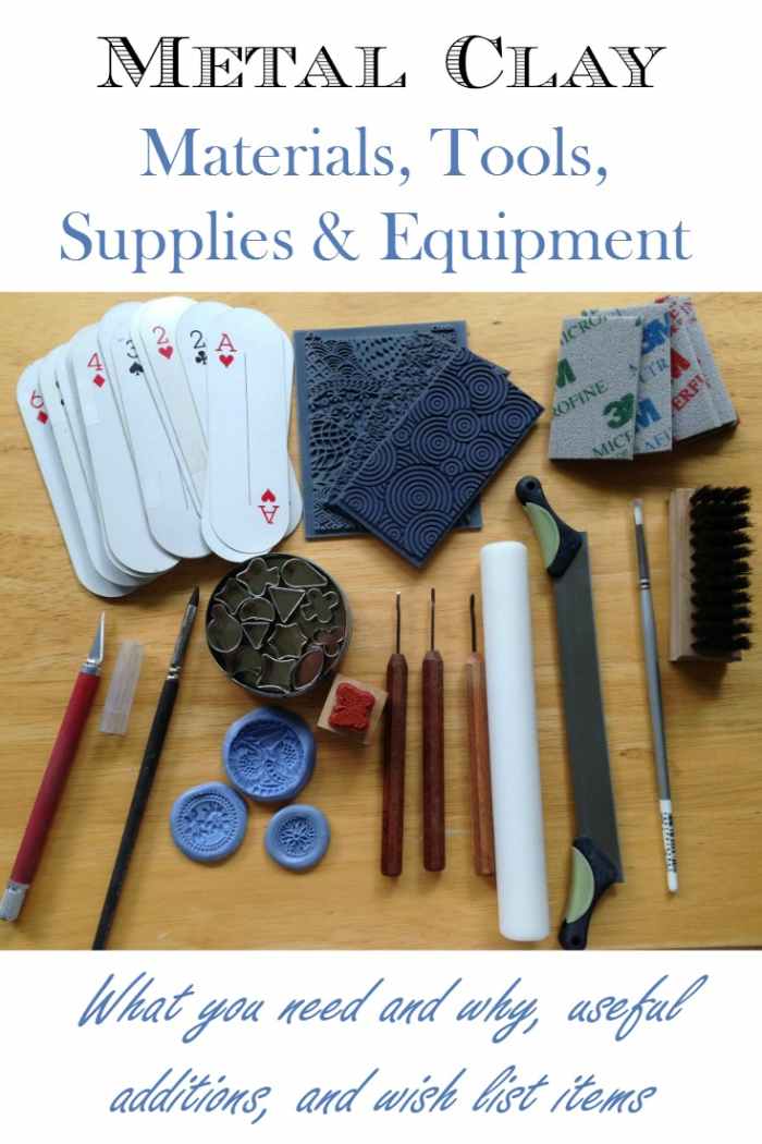 Metal Clay Materials, Tools, Supplies and Equipment - HubPages