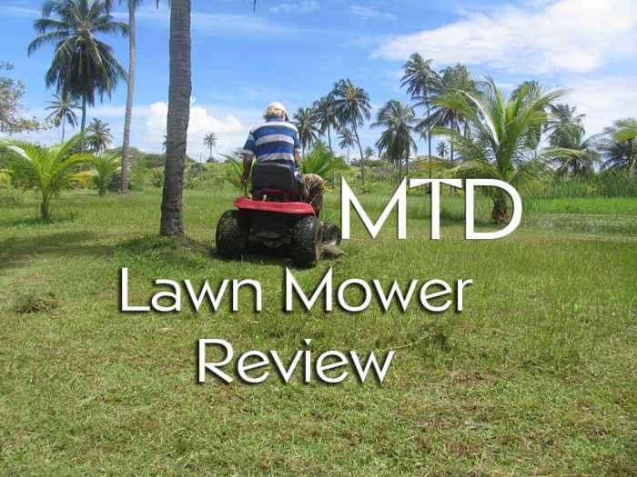 Review of Our MTD Riding Lawn Mower - HubPages