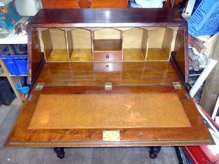 Renovating a Writing Desk Bureau to Retain Patina - HubPages