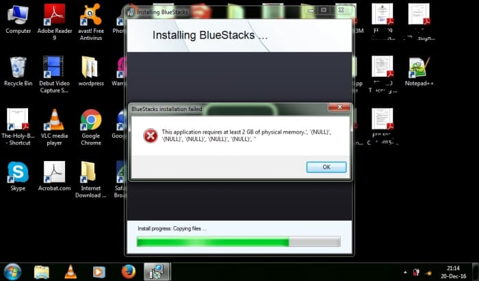 Fix BlueStacks Physical Memory and Graphics Card 25000 Errors - HubPages