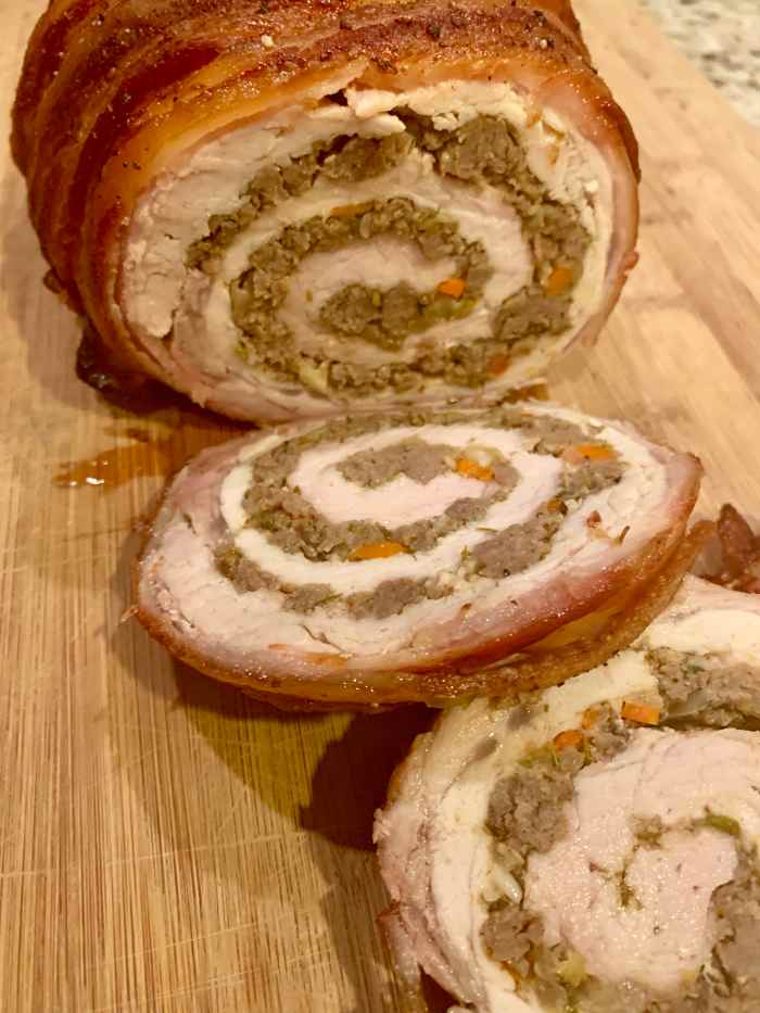 Pork Trifecta: Bacon-Wrapped Pork Loin and Sausage Roll Recipe - HubPages