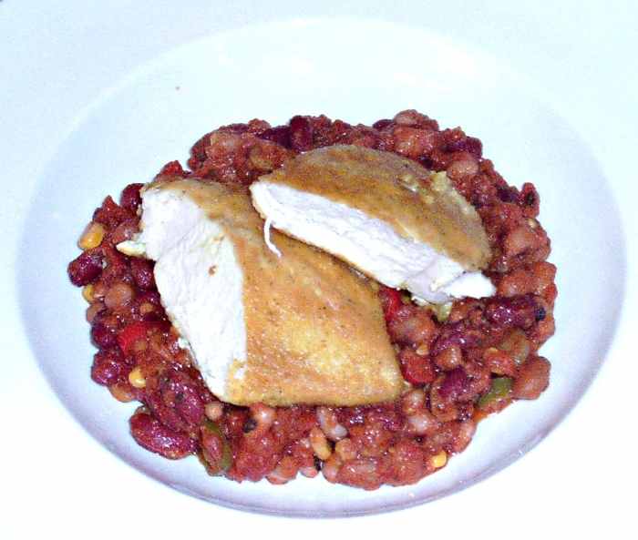 Spicy Pan-Fried Chicken and Warm Bean Salad Recipe - HubPages