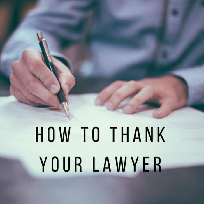 Thank You Notes for Lawyers to Show Your Gratitude - HubPages