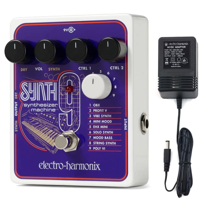 Product Review: Electro-Harmonix Synth 9 Synthesizer Machine Effects ...