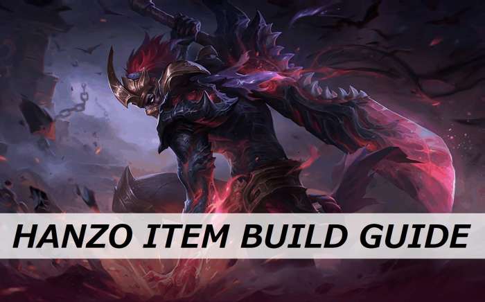 "Mobile Legends": Hanzo Item Build Guide - HubPages