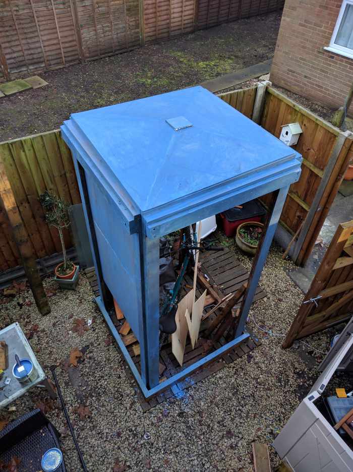 How I Built a TARDIS Shed - HobbyLark