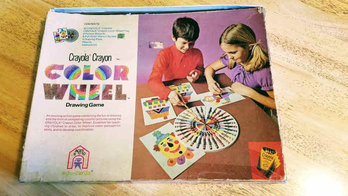 Crayola Color Wheel: A Fun Vintage Game - HubPages