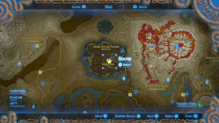 All Hestu Locations in "The Legend of Zelda: Breath of the Wild ...