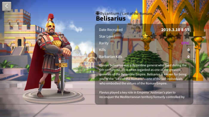 Ultimate Belisarius Talent Tree Build Guide: Epic Pure Cavalry ...