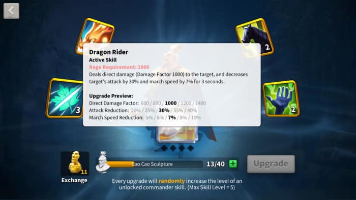 Ultimate Mobility Build for Cao Cao Talent Tree Build Guide in "Rise of ...