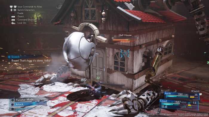 "Final Fantasy 7 Remake": How to Beat the Hell House Boss on Hard Mode ...