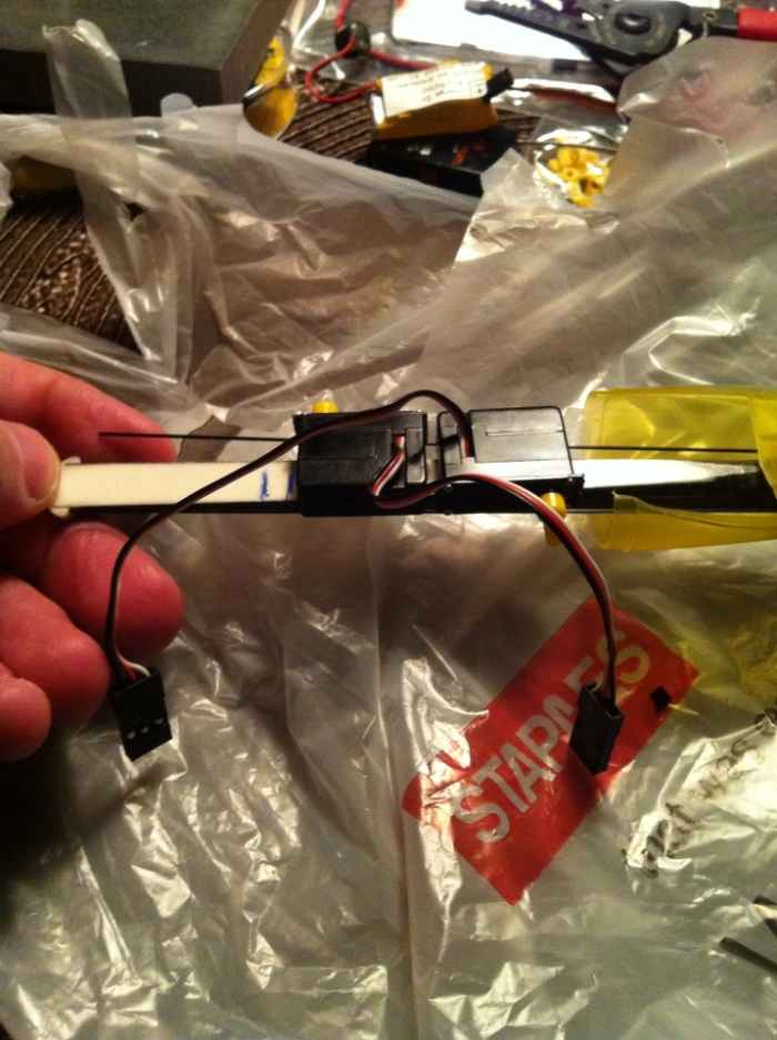 Vladimir's ELF DLG Build Log: Assembling and Trimming a V-Tail Discus ...