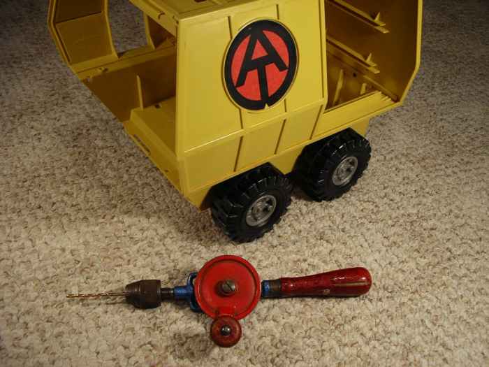 GI Joe Mobile Support Vehicle (MSV): Antenna Drive Belt Replacement and ...