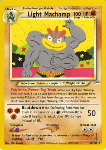 Top 6 Light Pokemon Cards: Neo Destiny Expansion - HubPages