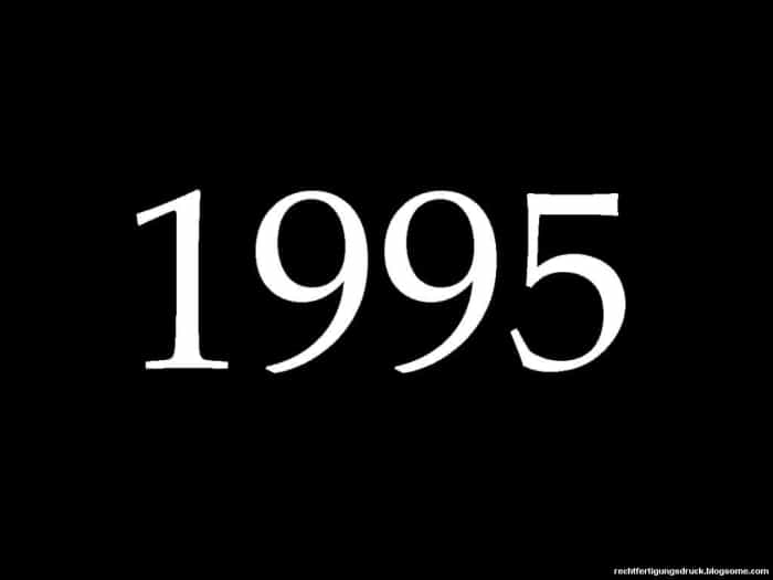 Year 1995 Fun Facts, Trivia, and History - HubPages