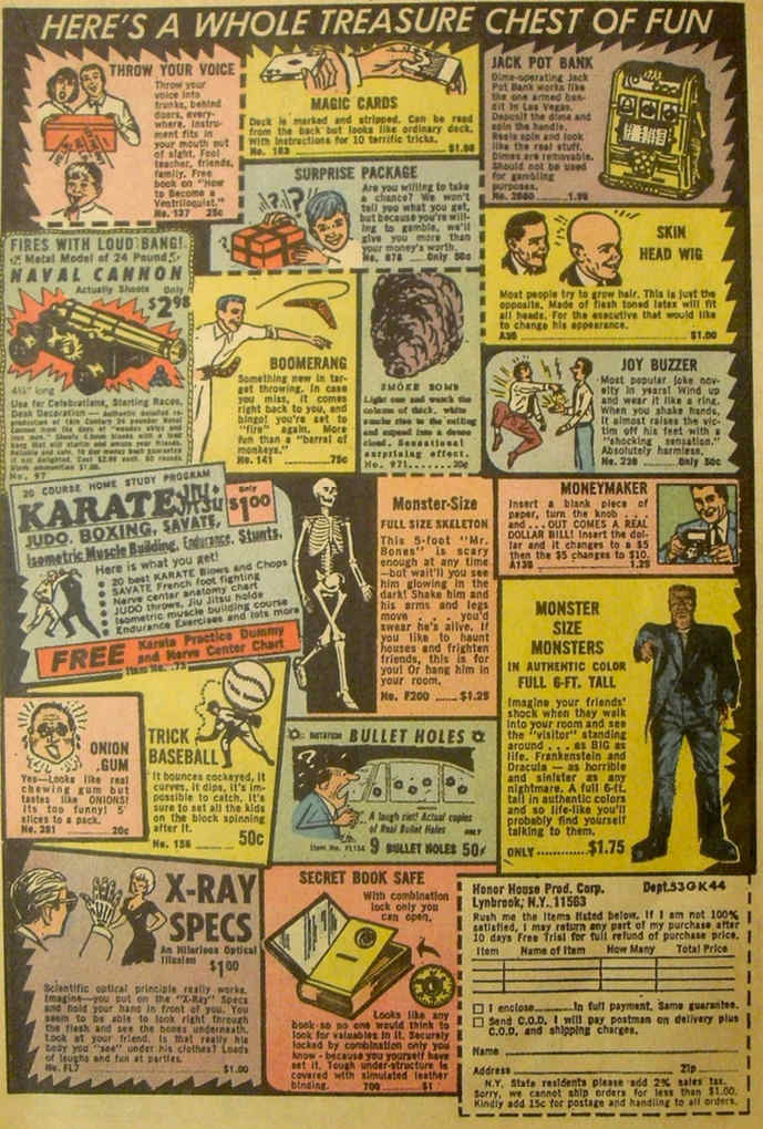 My Backlash With Comic Book Advertisements - HubPages
