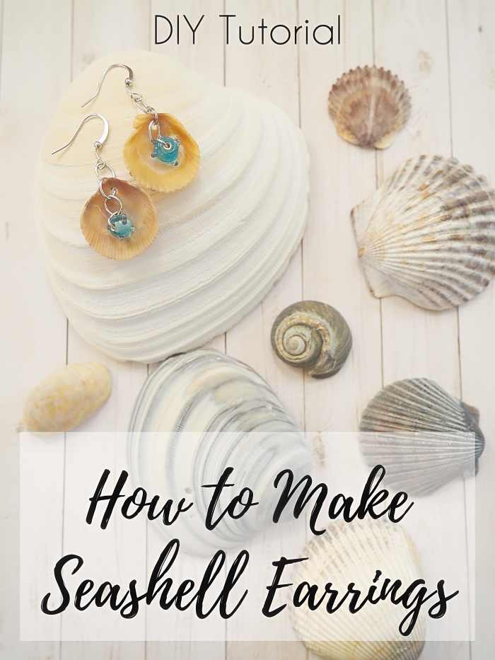 How to Make Seashell Earrings: DIY Jewelry Tutorial - FeltMagnet