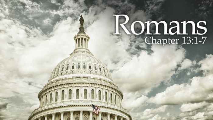 Christians as Model Citizens Romans 13:1-7 - HubPages