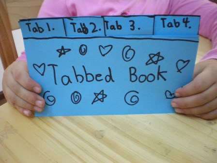 How to Make a Tabbed Book - WeHaveKids