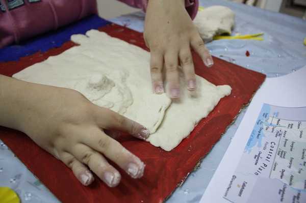 How to Make a Salt Dough Map - WeHaveKids