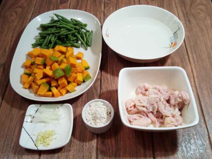 Ginataang Kalabasa at Sitaw With Crispy Chicken Skin Recipe - HubPages