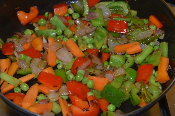 Soya Vegetable Indian Curry Side Dish Recipe - Delishably