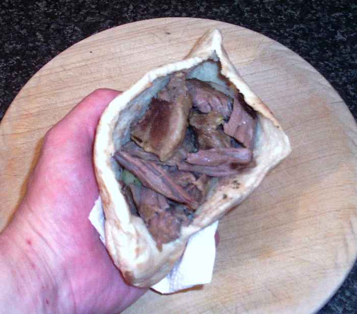 Homemade Doner Kebab Pocket With Garlic and Herb Roasties - HubPages