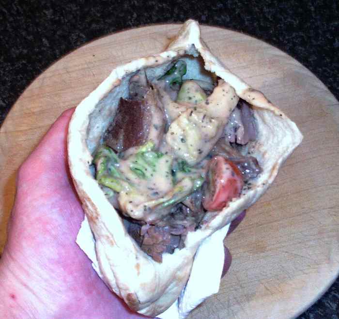 Homemade Doner Kebab Pocket With Garlic and Herb Roasties - HubPages