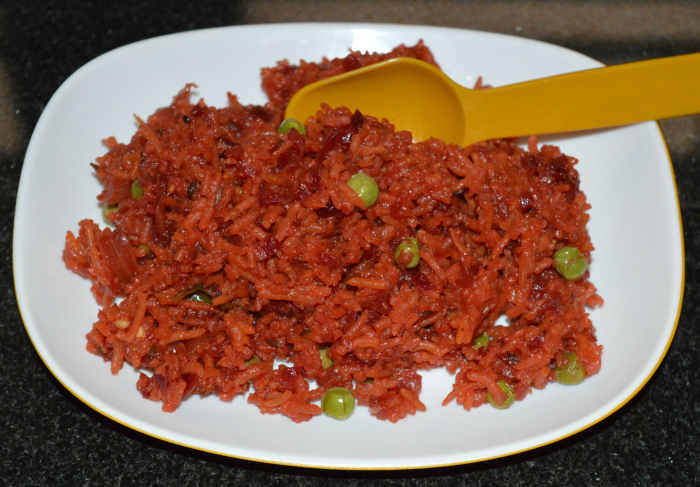 Beetroot Pulao (Rice) Recipe - Delishably
