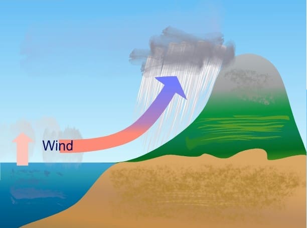 The Water Cycle and the Three Different Types of Rainfall and ...