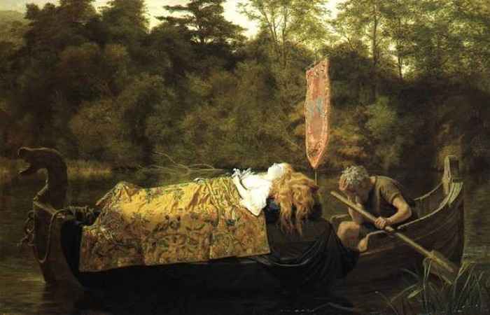 The Pre-Raphaelite Paintings of King Arthur, the Arthurian Legends, and ...