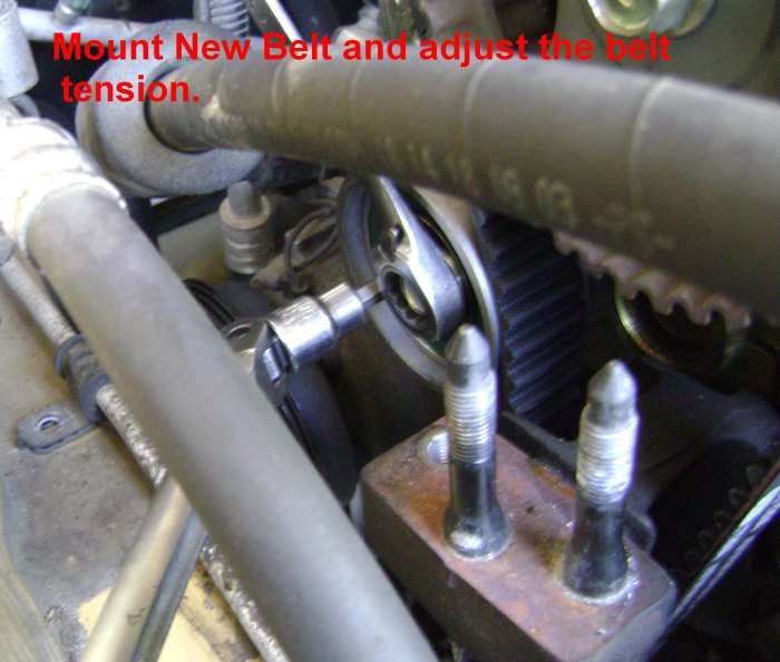 How to Replace the Timing Belt on the Hyundai Elantra or Kia Spectra ...