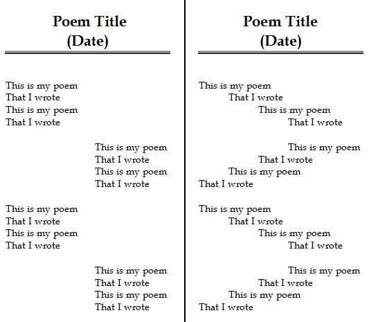 8 Tips for Formatting Poetry Books - HubPages