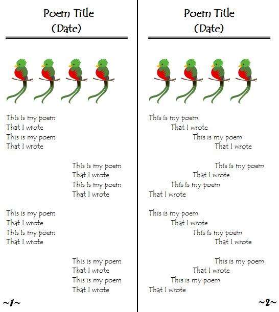 8 Tips for Formatting Poetry Books - HubPages