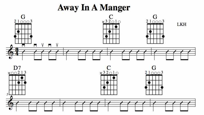 "Away in a Manger" Chords & More - HubPages